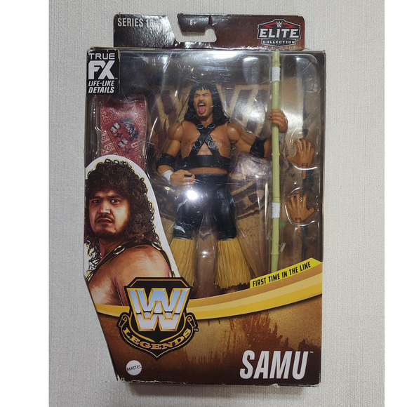 WWE | Toys | Wwe Elite Collection Samu Figure | Poshmark